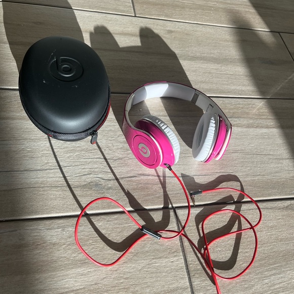 Beats by Dre | Headphones | Beats By Dr Dre Original Wired Hot Pink ...